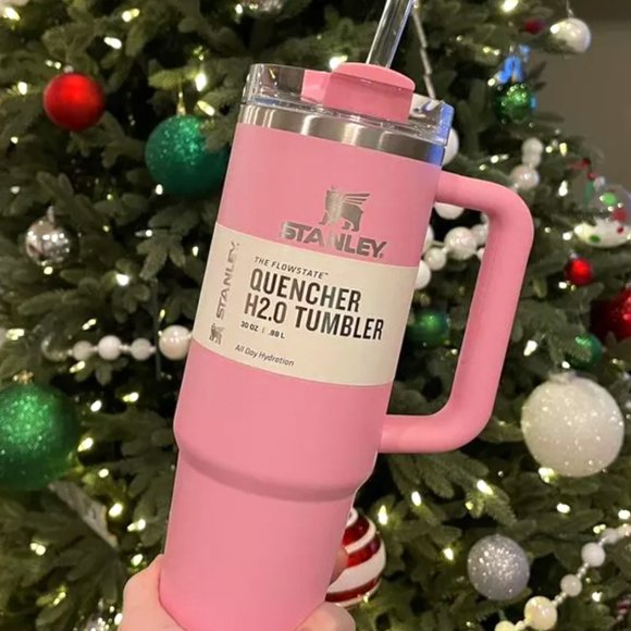 Stanley | Dining | New Stanley Sizzling Pink 3oz Quencher H20 Flowstate ...